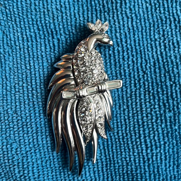 Monet | Jewelry | Rare Monet Birds Of Paradise Rhinestone Brooch | Poshmark